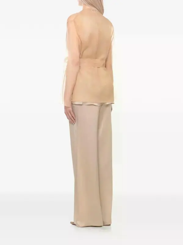 Antonelli Firenze Elia Sheer-finish Jacket - Neutrals