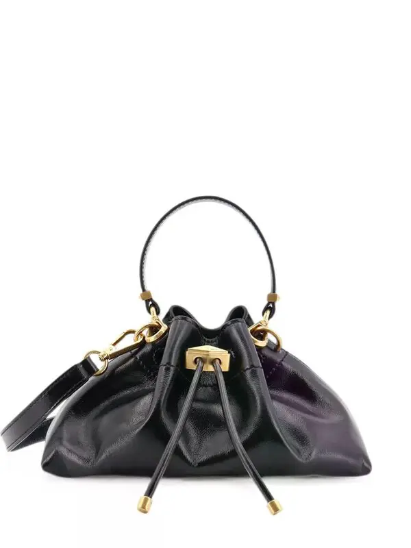 JIMMY CHOO Small Cinch Drawstring Shoulder Bag