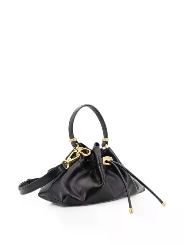 JIMMY CHOO Small Cinch Drawstring Shoulder Bag