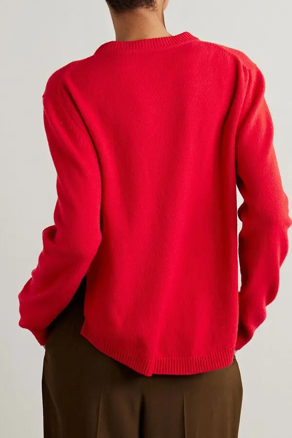 Proenza Schouler Wool Intarsia Knit Sweater