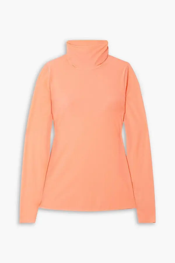 Dries Van Noten Mesh Turtleneck Top
