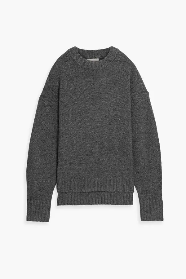 Loulou De Saison Tino Cashmere Sweater - Anthracite