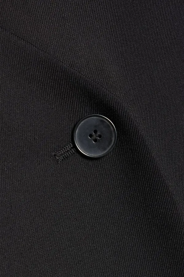 Loulou De Saison Double-breasted Twill Blazer