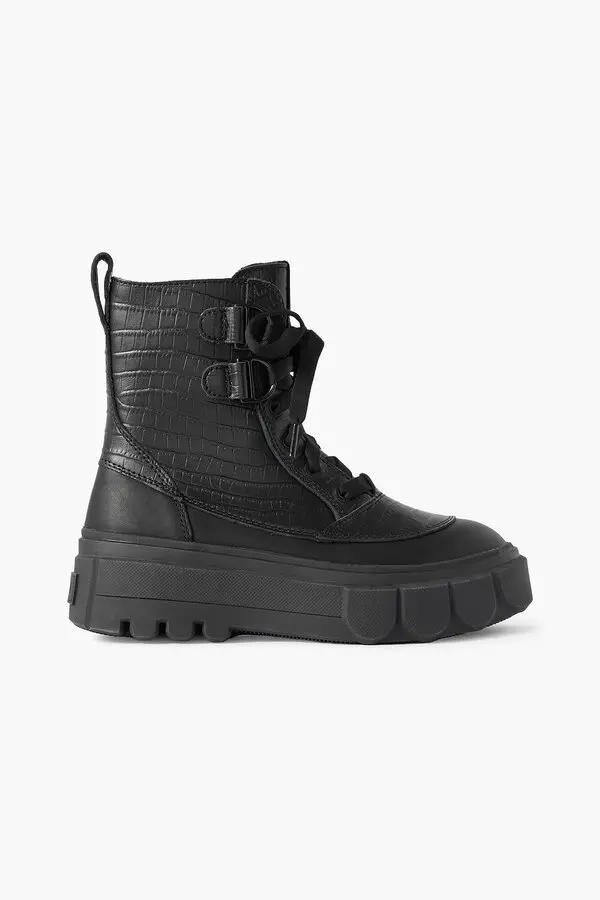 Sorel Caribou Leather Ankle Boots