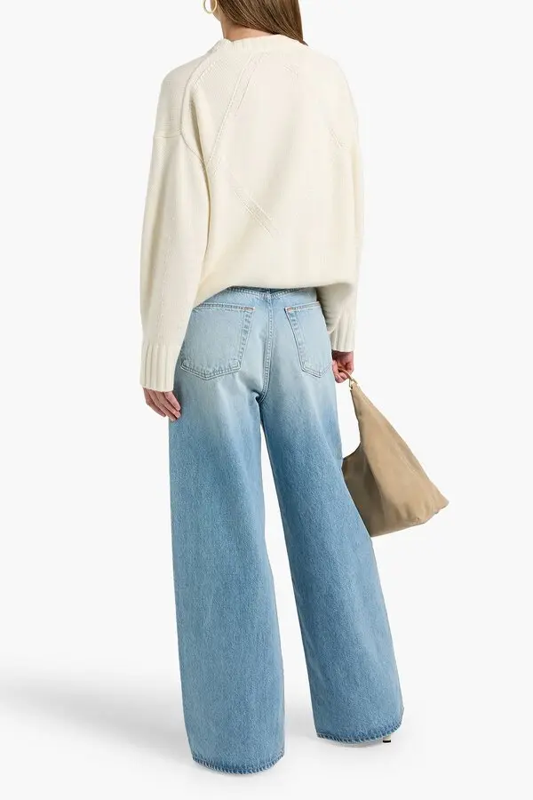 SLVRLAKE Naomi High Rise Wide Leg Jeans