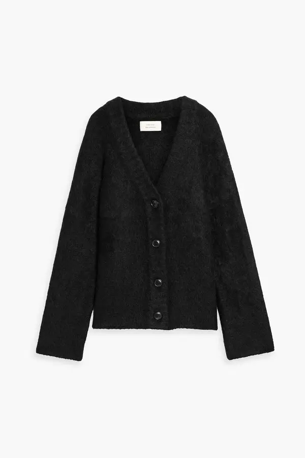 Loulou De Saison Lynn Alpacablend Cardigan - Black