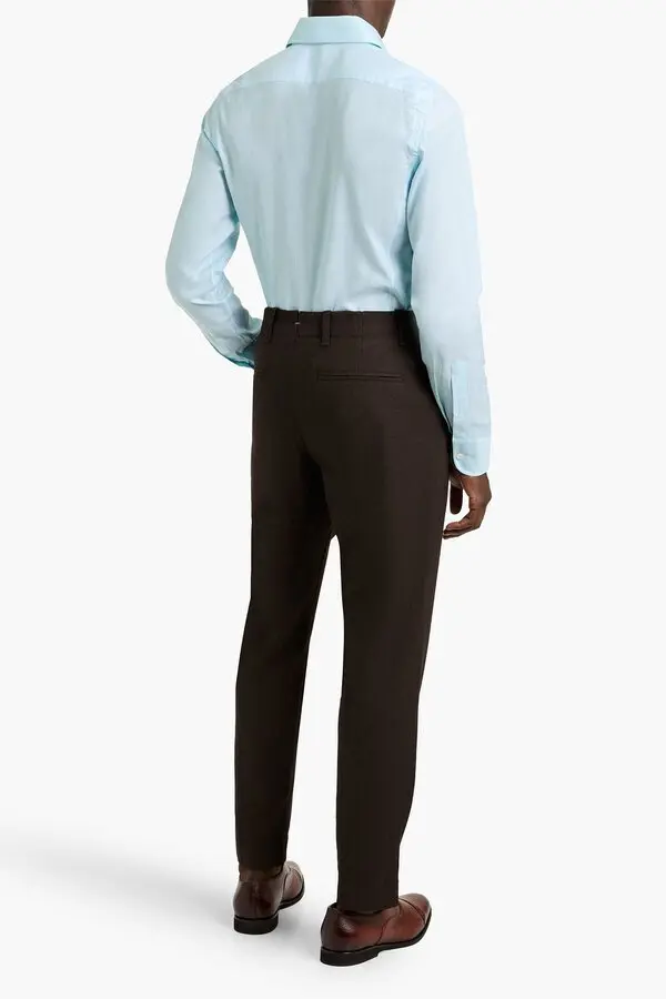 TOM FORD Pinstriped Cotton Shirt