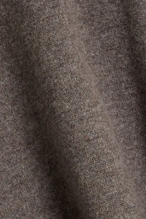 RÓHE Layered Merino Wool-blend Turtleneck Top