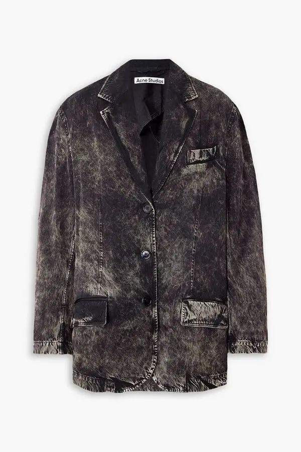 Acne Studios Distressed Twill Blazer