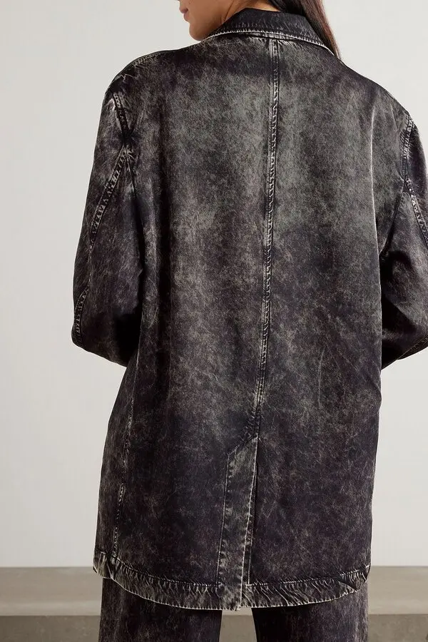 Acne Studios Distressed Twill Blazer