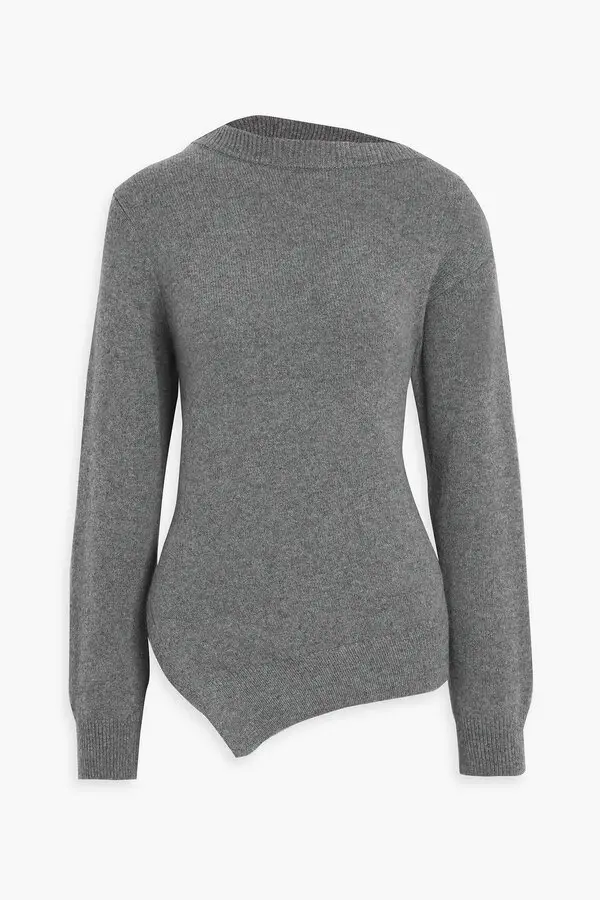 RÓHE Asymmetrical Wool And Cashmere-blend Sweater