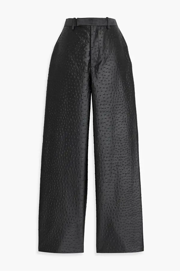 RÓHE Cloqué Straight-leg Pants