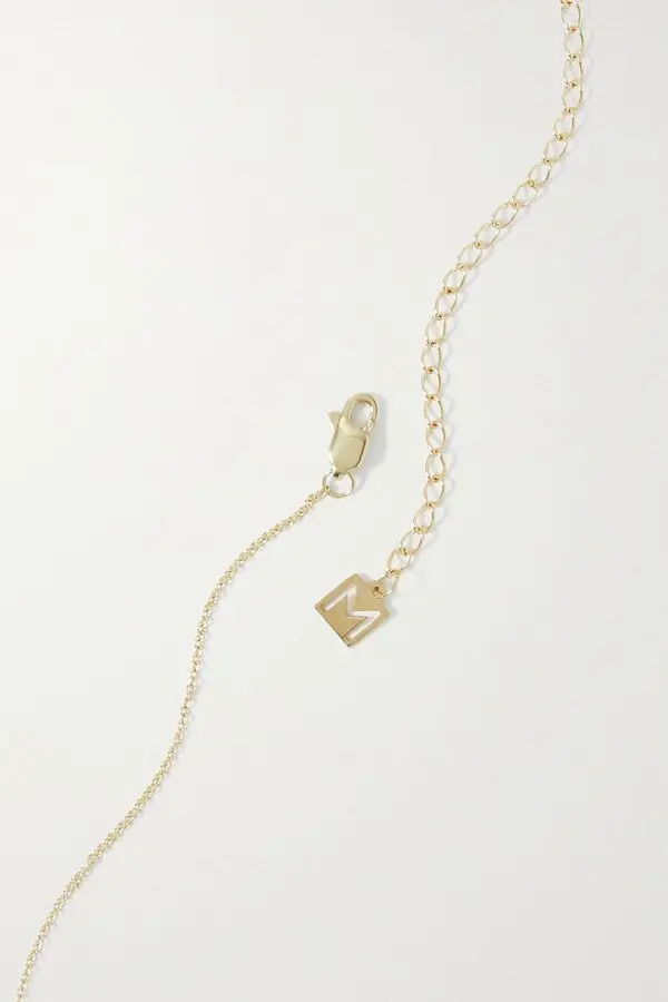 THE M JEWELERS 10 Karat Single Letter Choker