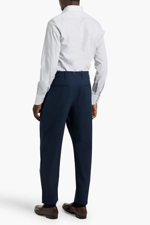 TOM FORD Checked Cottonpoplin Shirt