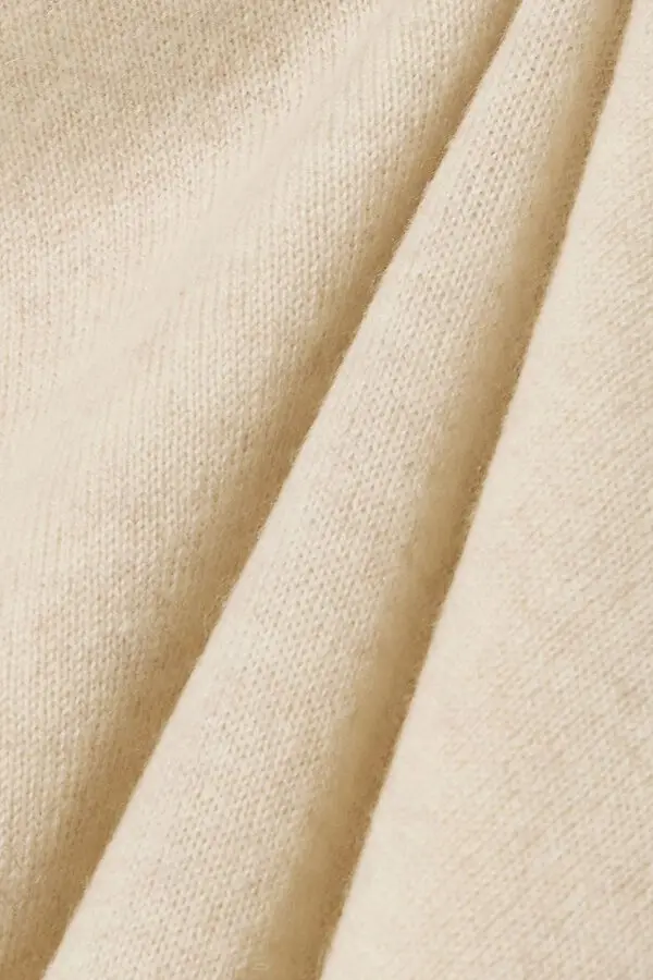 Eterne Cashmere Maxi Skirt - Ivory