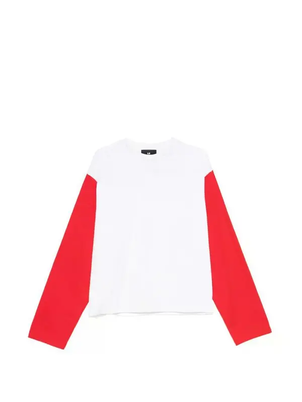 LII Colour-block Long-sleeve T-shirt
