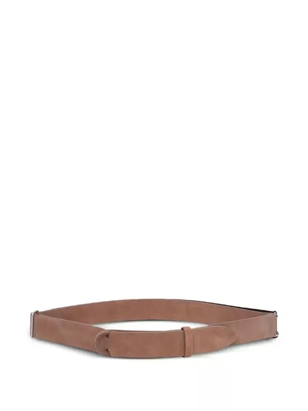 Orciani Suede D-ring Belt - Brown