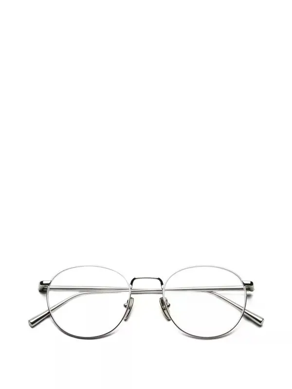 Chimi Round-frame Eyeglasses - Silver