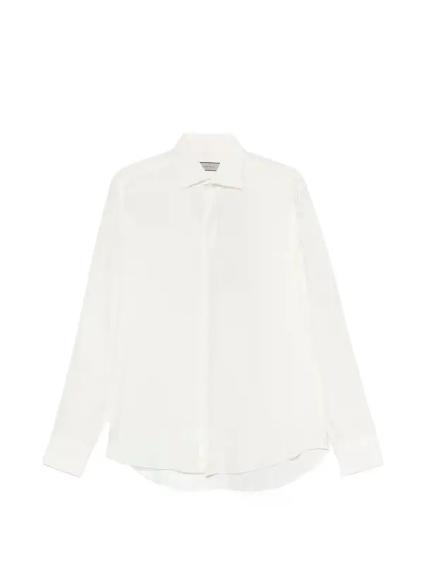 Canali Spread-collar Shirt