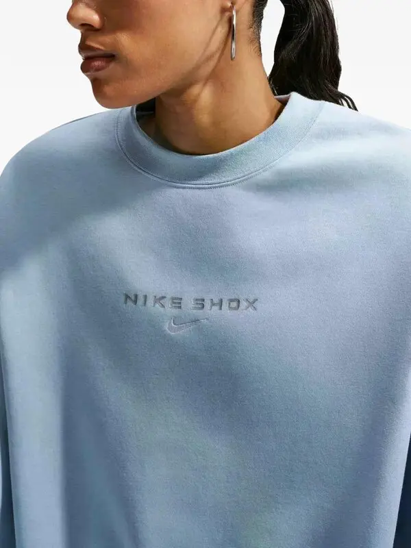 Nike Shox Logo-embroidered Sweater