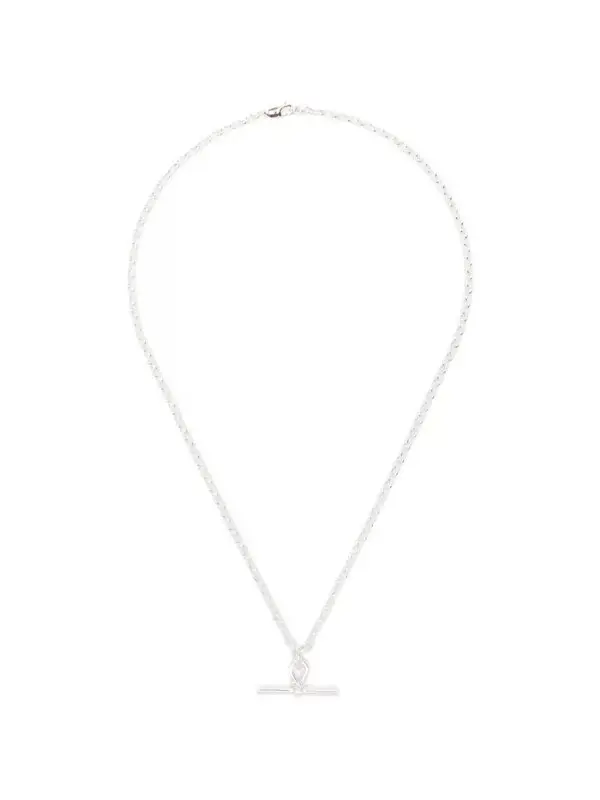 MISSOMA Chunky T-bar Necklace - Silver