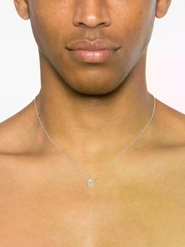Le Gramme Initial Pendant Necklace