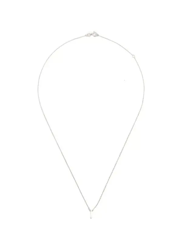 Le Gramme Alphabet Pendant Necklace