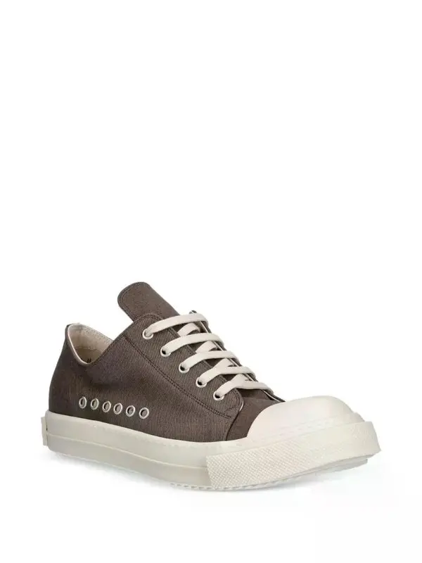 Rick Owens Low Top Sneakers - Brown
