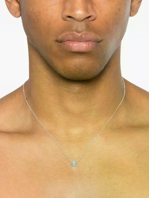 Le Gramme Alphabet Pendant Necklace