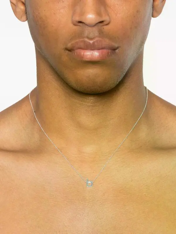 Le Gramme Cable Link Pendant Necklace - Silver
