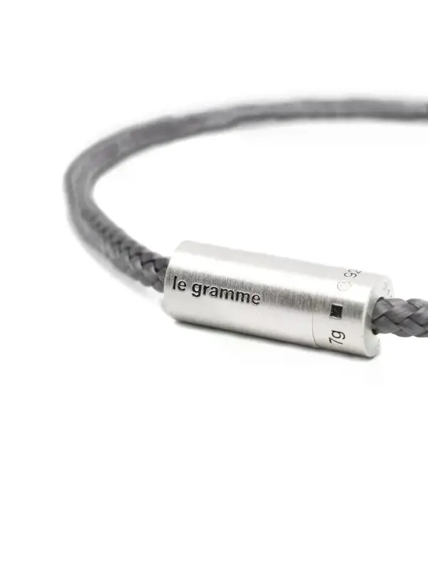 Le Gramme Brushed Nato Cable Bracelet