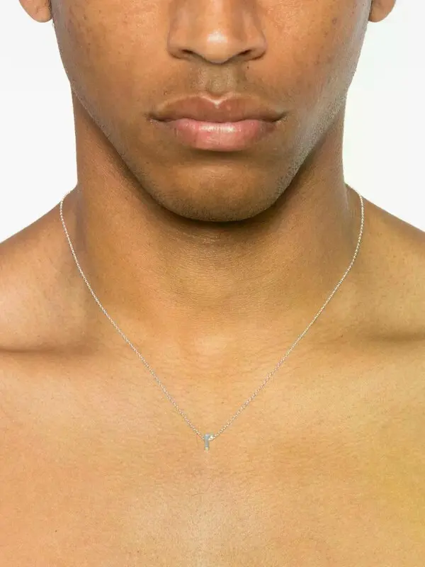 Le Gramme Initial Pendant Necklace