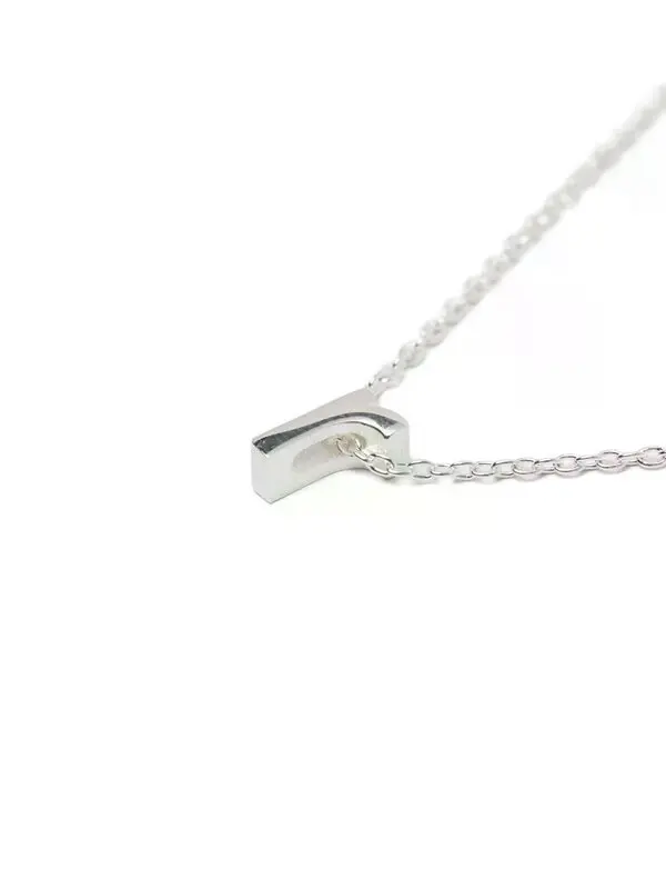 Le Gramme Initial Pendant Necklace