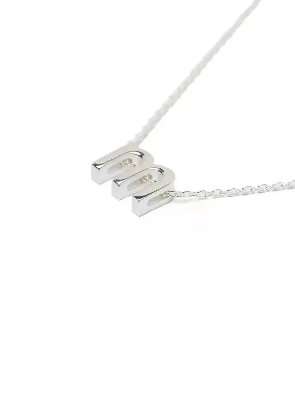 Le Gramme Alphabet Necklace