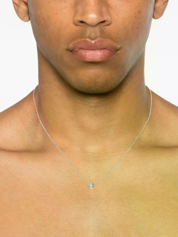Le Gramme Alphabet Necklace
