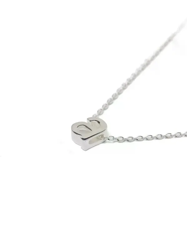 Le Gramme Alphabet Necklace