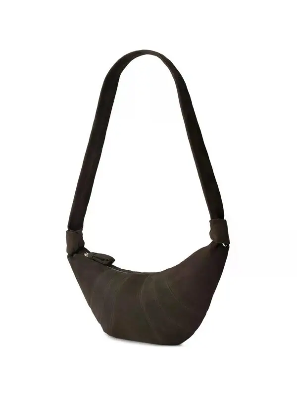 LEMAIRE Medium Croissant Shoulder Bag In Alpaca Nubuck