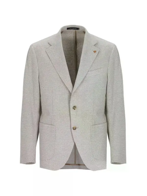 LATORRE Houndstooth-pattern Blazer