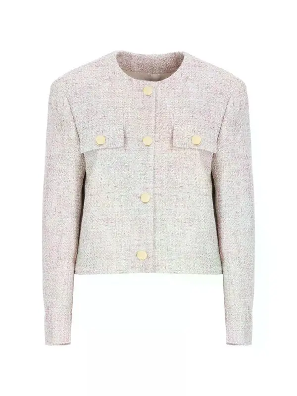 LARDINI Bouclé Tweed Jacket