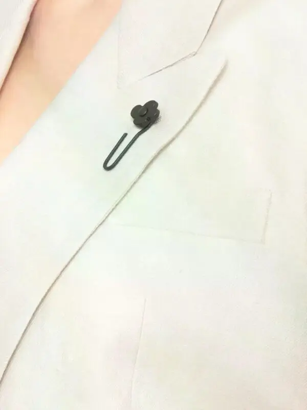 LARDINI Linen Double-breasted Blazer
