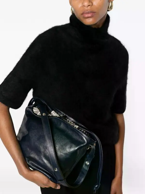 HAGS Bubu Leather Shoulder Bag