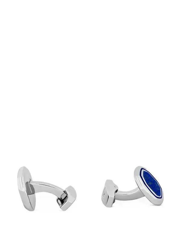 Tateossian Octagonal Lapis-inlay Cufflinks