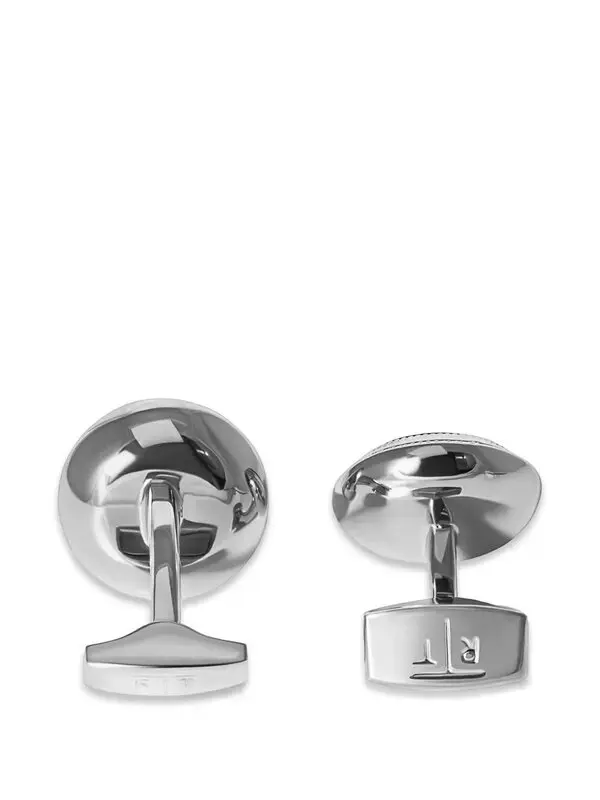 Tateossian Compass Cufflinks - Silver