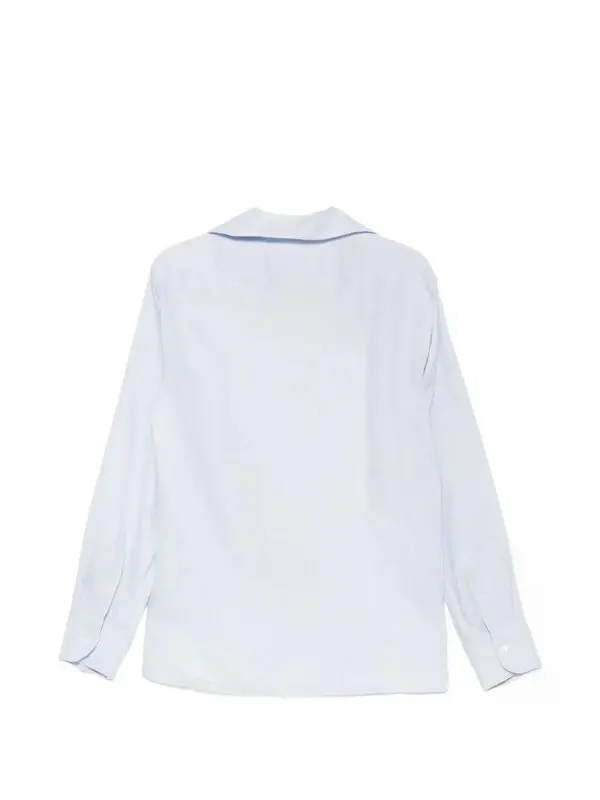 DOPPIAA Spread-collar Button-fastening Shirt