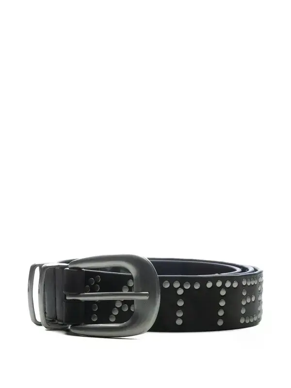 JUNGLES JUNGLES Kindness Matters Embellished Belt - Black