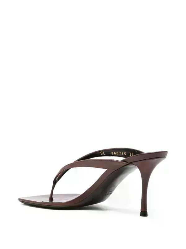 Saint Laurent Thong-detail Sandals