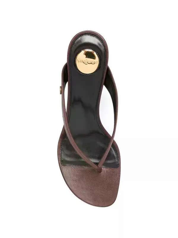 Saint Laurent Thong-detail Sandals