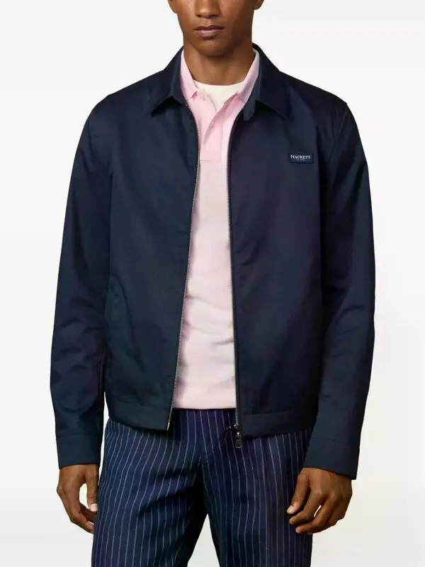 HACKETT Logo-patch Bomber Jacket