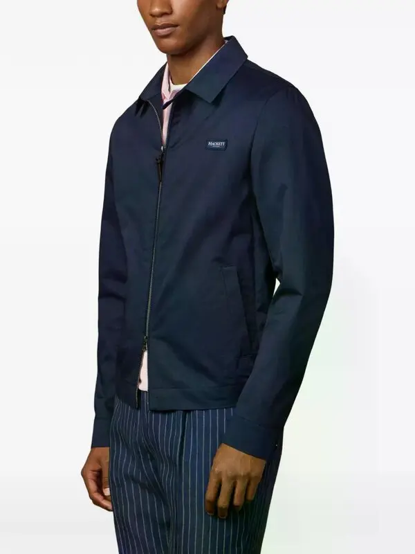 HACKETT Logo-patch Bomber Jacket