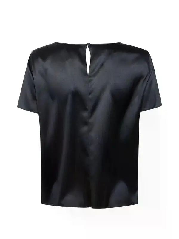 Emporio Armani Silk Satin Finish Top